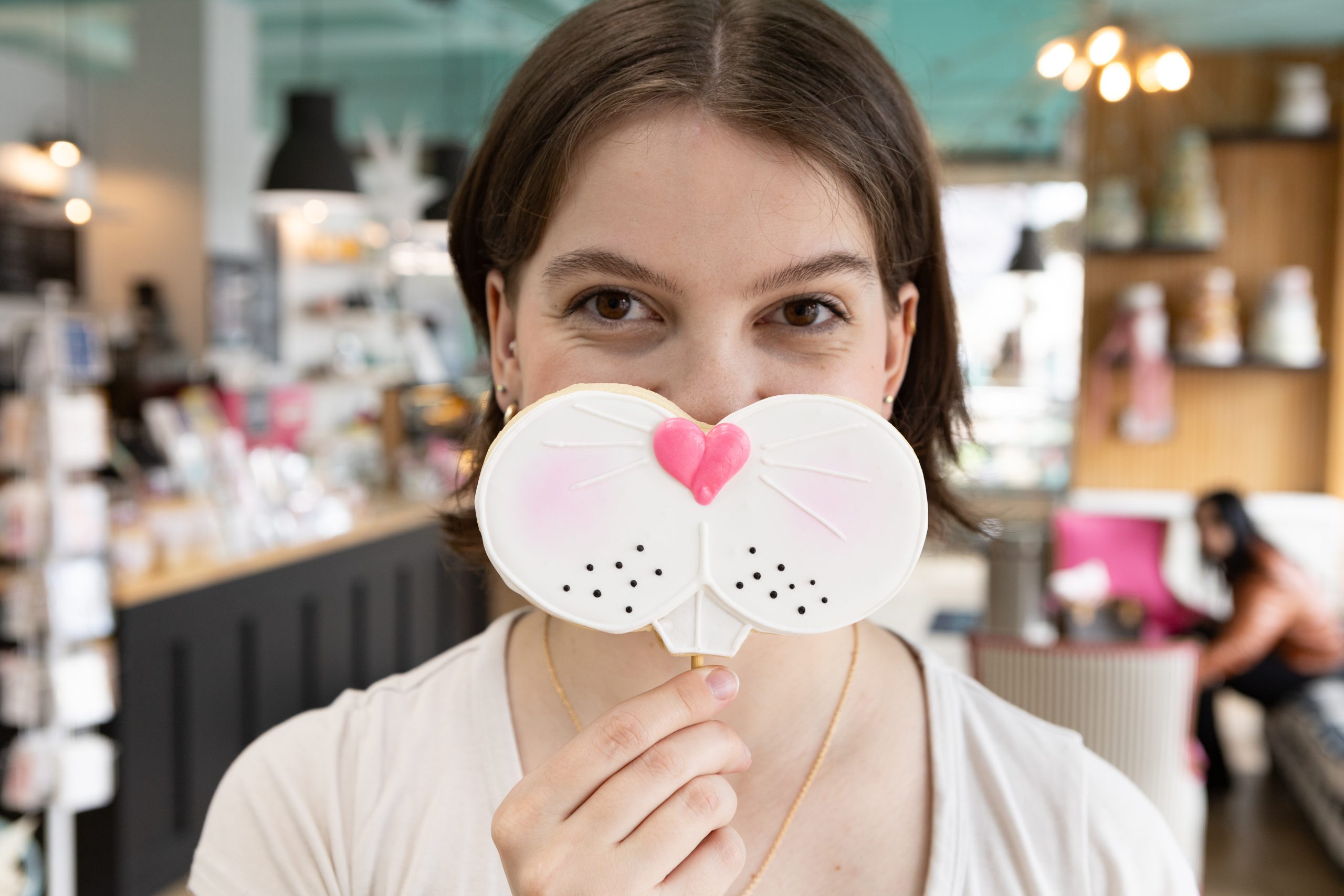 Cheeky Bunny - Sweet Frostings Blissful Bakeshop -Easter Bunny Cookies