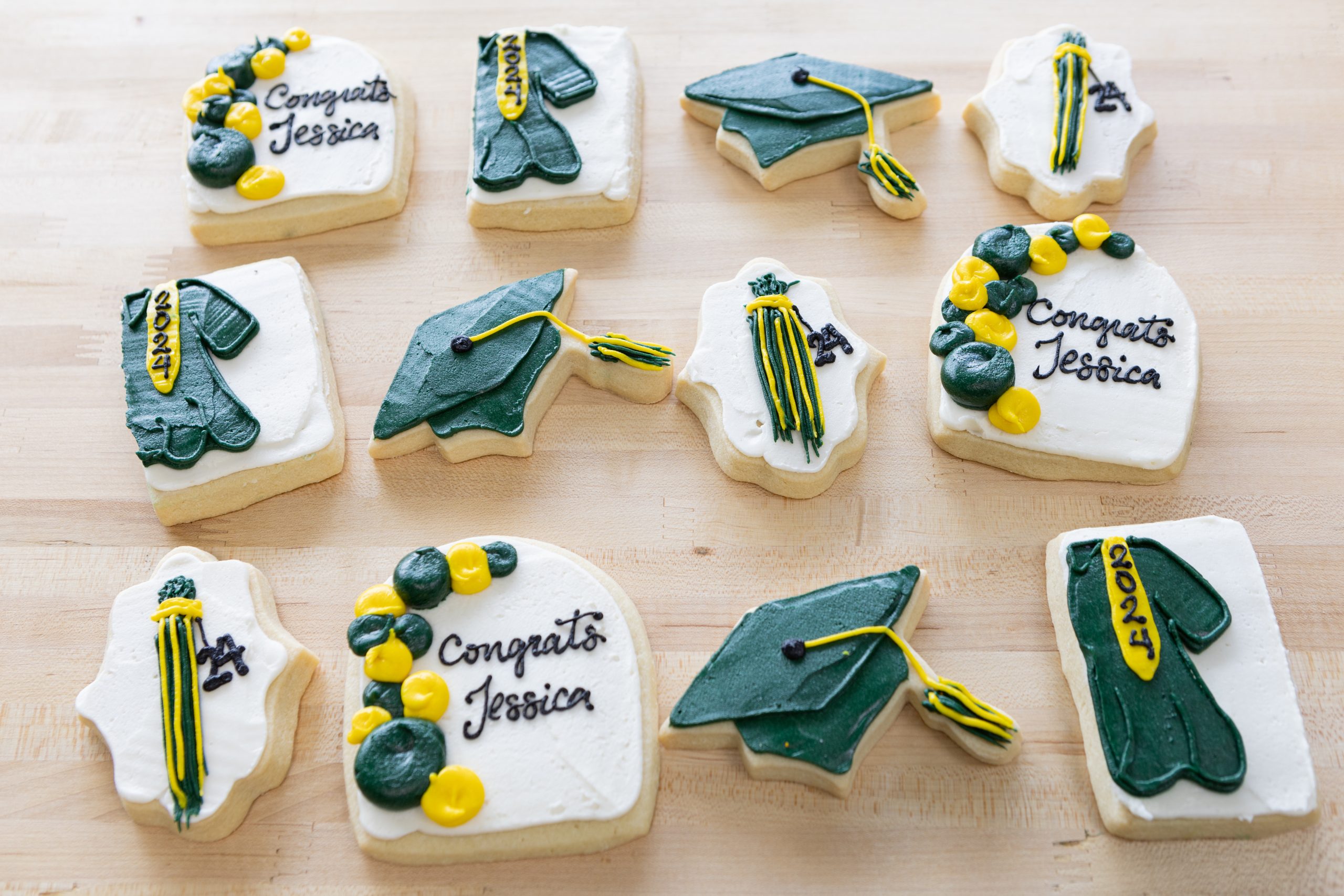 Grad 2025 Cookies - Buttercream - Sweet Frostings Blissful Bakeshop